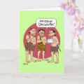 Funny Cavemen Birthday Card | Zazzle