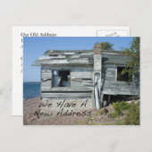 Funny Change of Address Card Seaside Home | Zazzle
