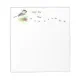 Funny "Cheeps from Mom" Chickadee, Bird Tracks Notepad | Zazzle