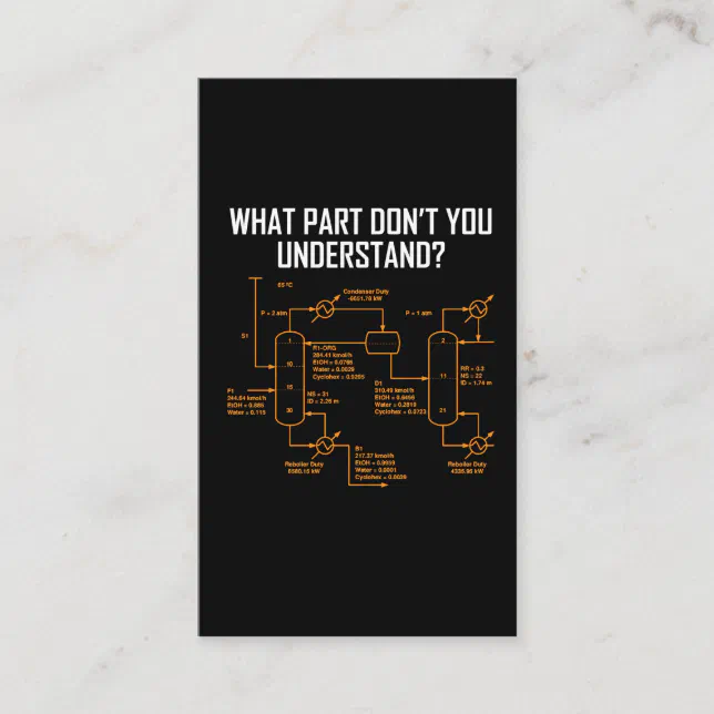 Funny Chemical Engineer - Chemical Engineering Business Card | Zazzle