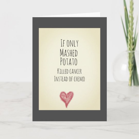 Funny Chemo Treatment Card | Zazzle.com