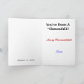 Funny Chrismukkah Shmendrik Greeting Card | Zazzle