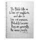 Funny Christian Religious Quote GK Chesterton Notebook | Zazzle