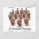 Funny Christmas 12 Drumsticks Drumming Gifts & Tee Holiday Postcard ...