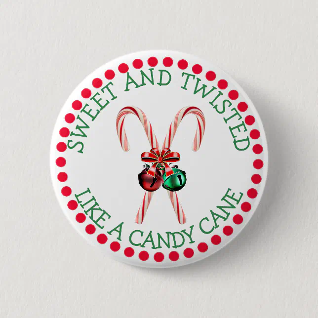 Funny Christmas Button | Zazzle
