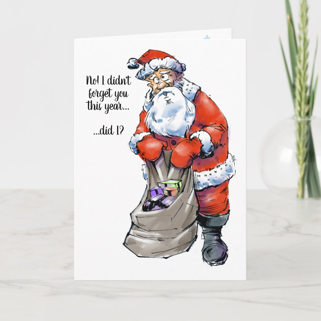 Funny Christmas Card | Zazzle