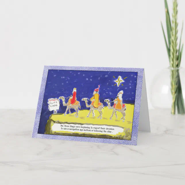 Funny Christmas Card: The Three Kings Holiday Card | Zazzle