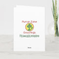 Funny Christmas Cards: Pit Stop Holiday Card | Zazzle