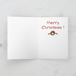 Funny Christmas Cards: Pit Stop Holiday Card | Zazzle