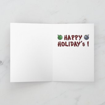 Funny Christmas Cards: Privacy Please Holiday Card | Zazzle