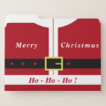 Funny Christmas File Folder Santa Claus Gifts | Zazzle