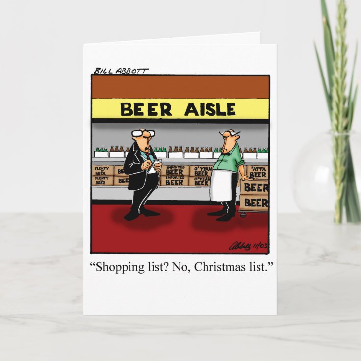 Funny Christmas Humor Card For Friend | Zazzle