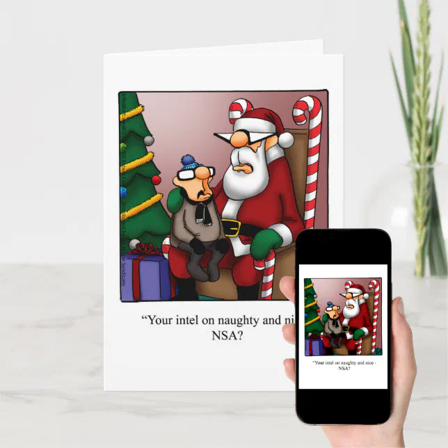 Funny Christmas Humor Greeting Card | Zazzle