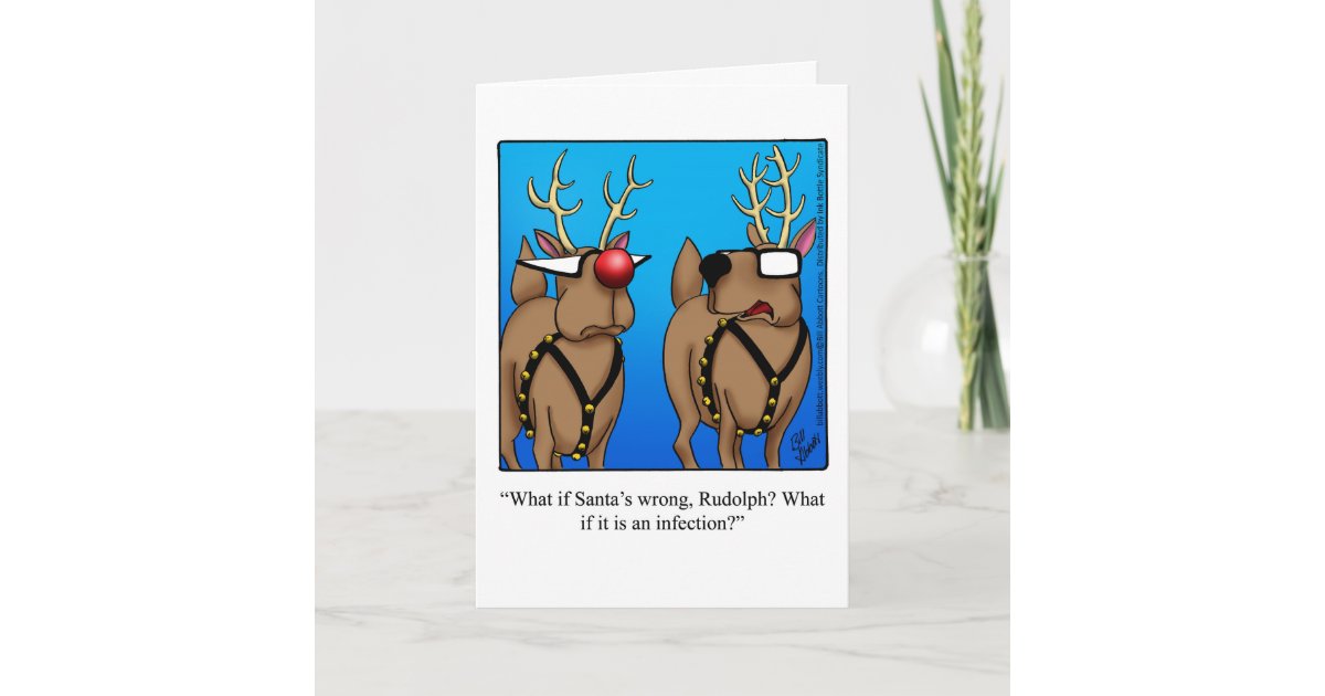 Funny Christmas Humor Greeting Card | Zazzle