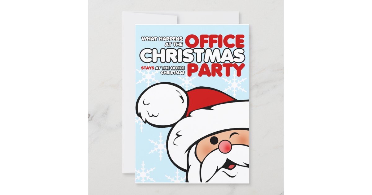 Funny Christmas Office Party Invitations Zazzle funny-christmas-office-party-invitations-zazzle