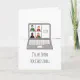 Funny Christmas Quarantine Social Distancing Card | Zazzle