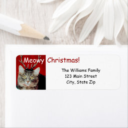 Funny Christmas Return Address Labels | Zazzle