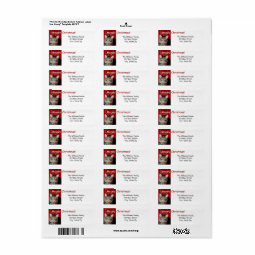 Funny Christmas Return Address Labels | Zazzle