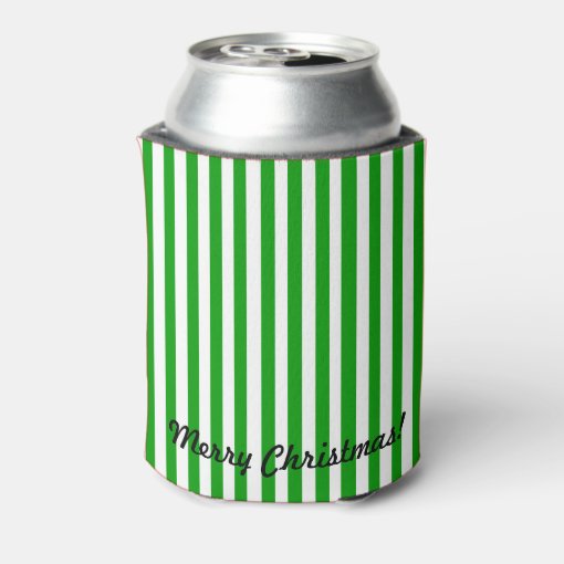 Funny Christmas Stocking Stuffer YOUR NAME Beer Can Cooler | Zazzle