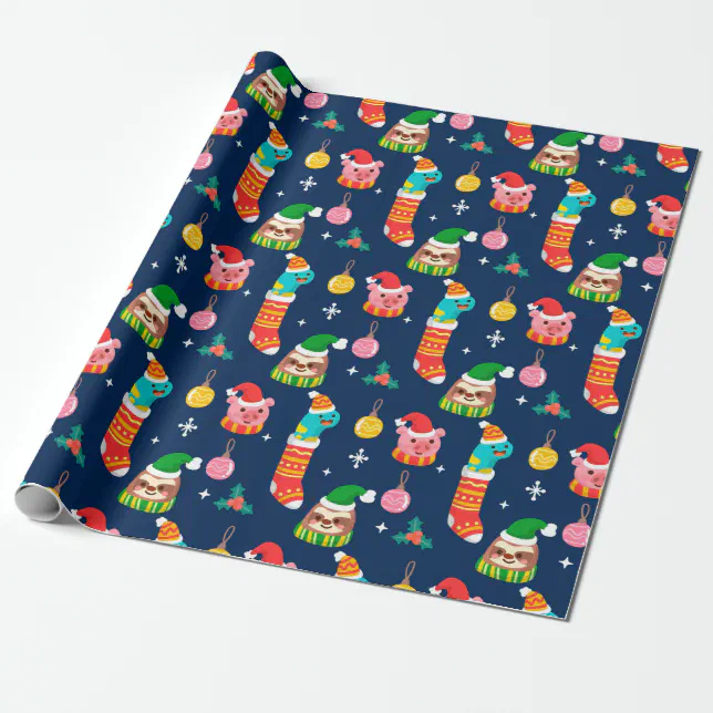 Funny Christmas Wrapping Paper | Zazzle