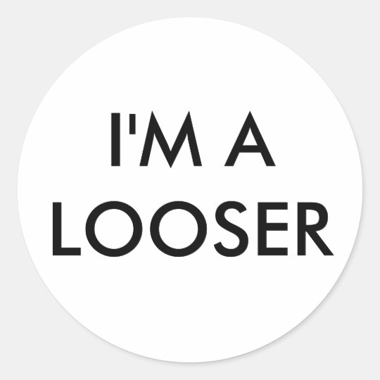 FUNNY CLASSIC ROUND STICKER | Zazzle.com