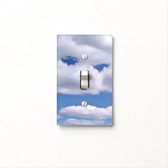 Funny Cloud Light Switch Cover | Zazzle