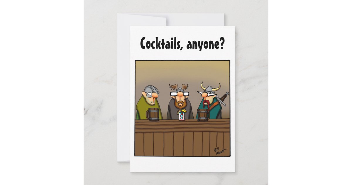 Funny Cocktail Party Invitations | Zazzle