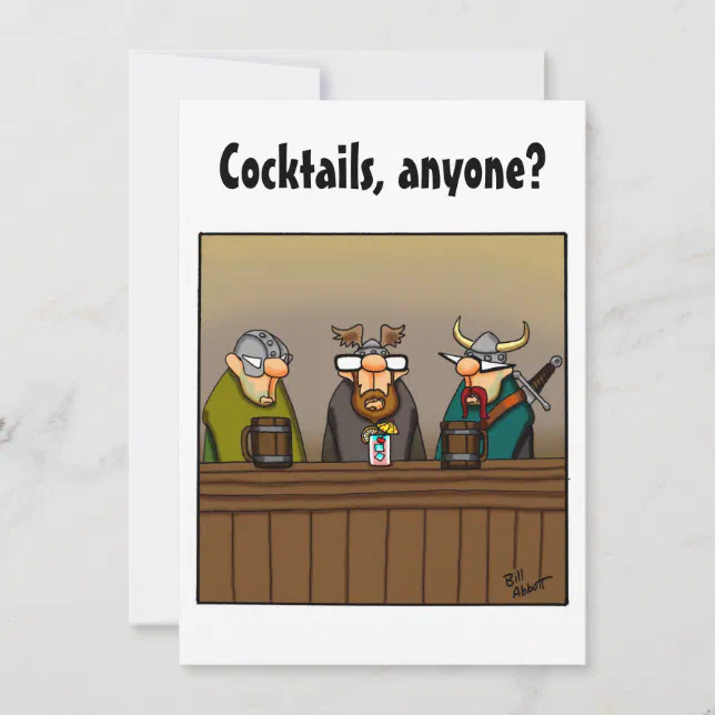 Funny Cocktail Party Invitations | Zazzle