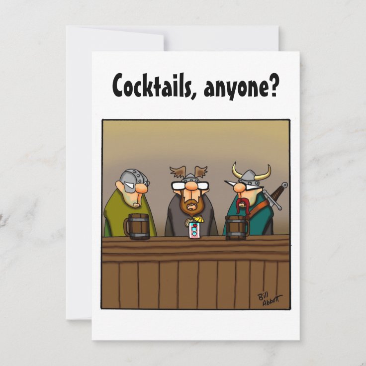 Funny Cocktail Party Invitations | Zazzle