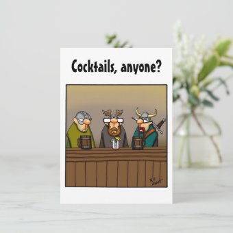 Funny Cocktail Party Invitations | Zazzle
