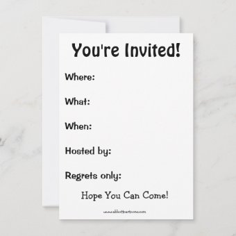 Funny Cocktail Party Invitations | Zazzle