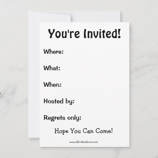 Funny Cocktail Party Invitations | Zazzle