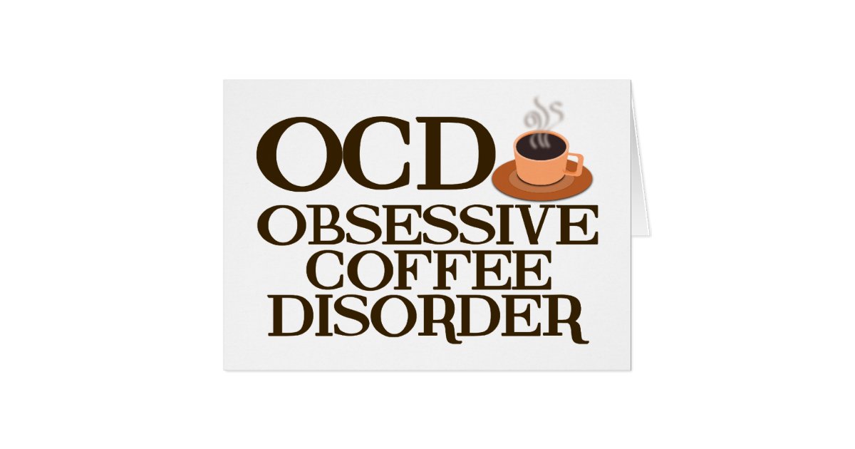 Funny Coffee Addict Card | Zazzle