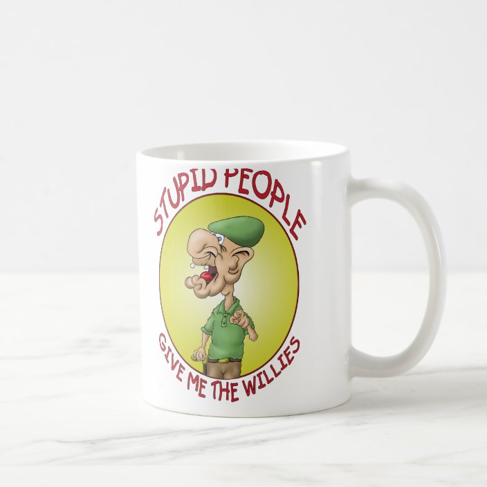 Funny Coffee Mugs:Stupid People Coffee Mug | Zazzle.com