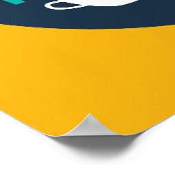 Funny Coffee Pun Typography Art Retro Color Poster | Zazzle