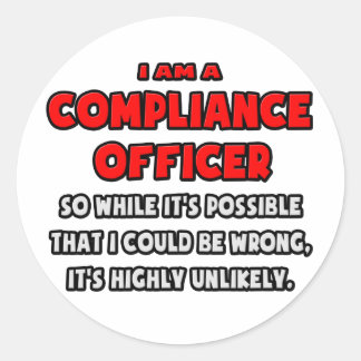 Compliance Stickers | Zazzle