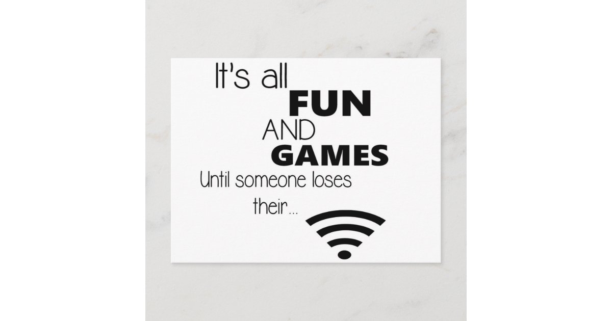 Funny Computer / Internet Quote Postcard | Zazzle