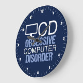 Funny Computer Science Geek Large Clock | Zazzle