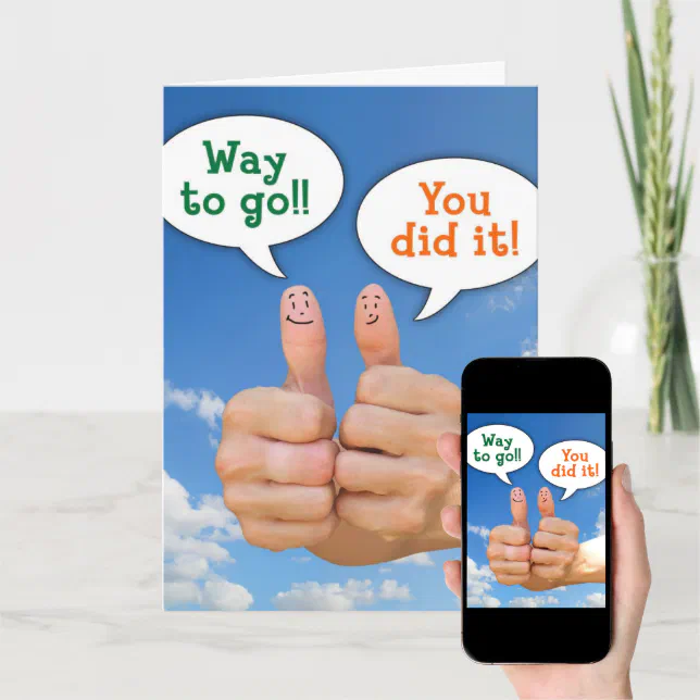 Funny Congratulations card | Zazzle