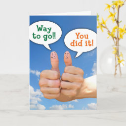 Funny Congratulations card | Zazzle