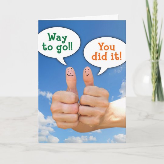 Funny Congratulations card | Zazzle.com