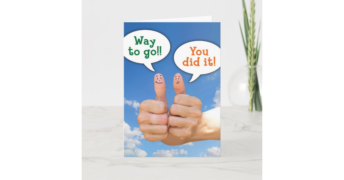 Funny Congratulations card | Zazzle.com