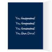 Funny Congratulations Graduate Graduation Giant Card | Zazzle