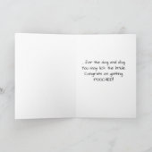 Funny Congratulations on Getting Married Card | Zazzle