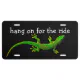Funny Cool Nature Gecko Lizard License Plate | Zazzle