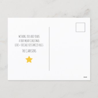 Funny Coronavirus 2020 Christmas Tree Holiday Postcard | Zazzle
