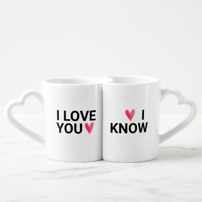 Funny Couples in Love Coffee Mug Set | Zazzle