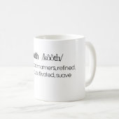 Funny Couth Definition White Coffee Mug | Zazzle