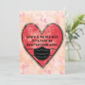 Funny Covid Quarantine Valentine's Day Holiday Card | Zazzle