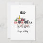 Funny Cow Herd Pun Birthday Card | Zazzle